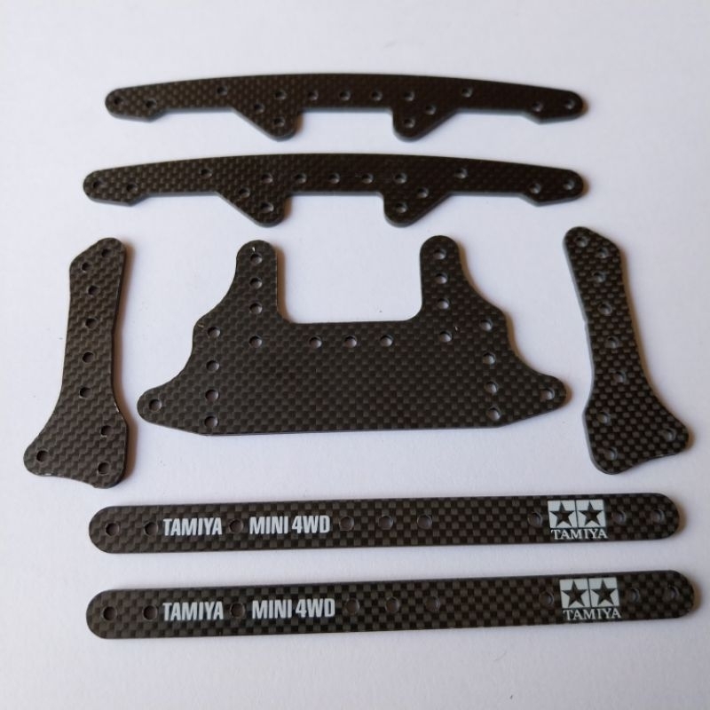 Jual BEMPER TAMIYA HG CARBON MEMBRAN SET SFM & S2 CHASSIS ( LONG TAIL ...