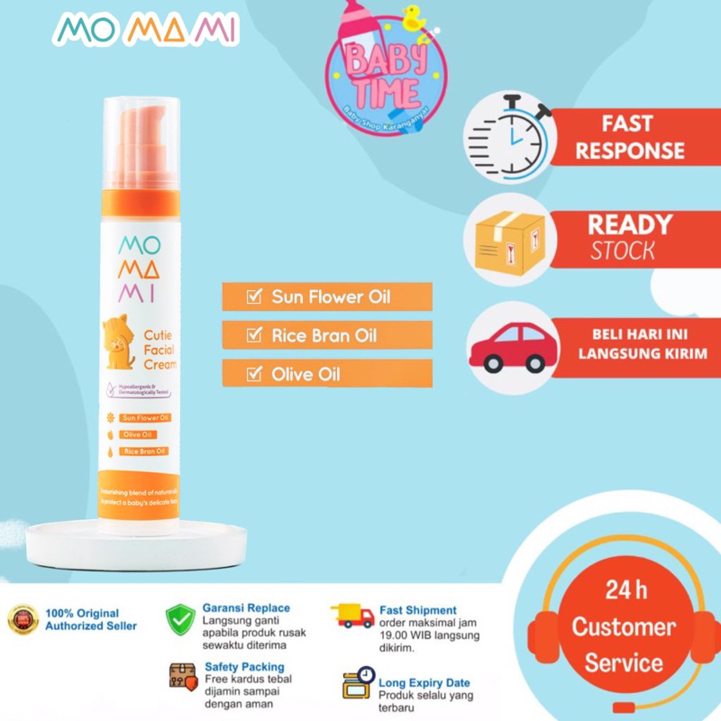 Jual Momami Cutie Facial Cream - Lotion & Cream Bayi (50 gr) | Shopee ...