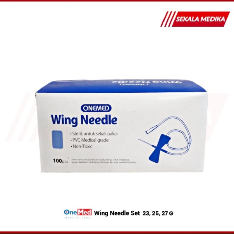 Jual WING NEEDLE SET SCALP VEIN ISI 100 PER BOX | Shopee Indonesia