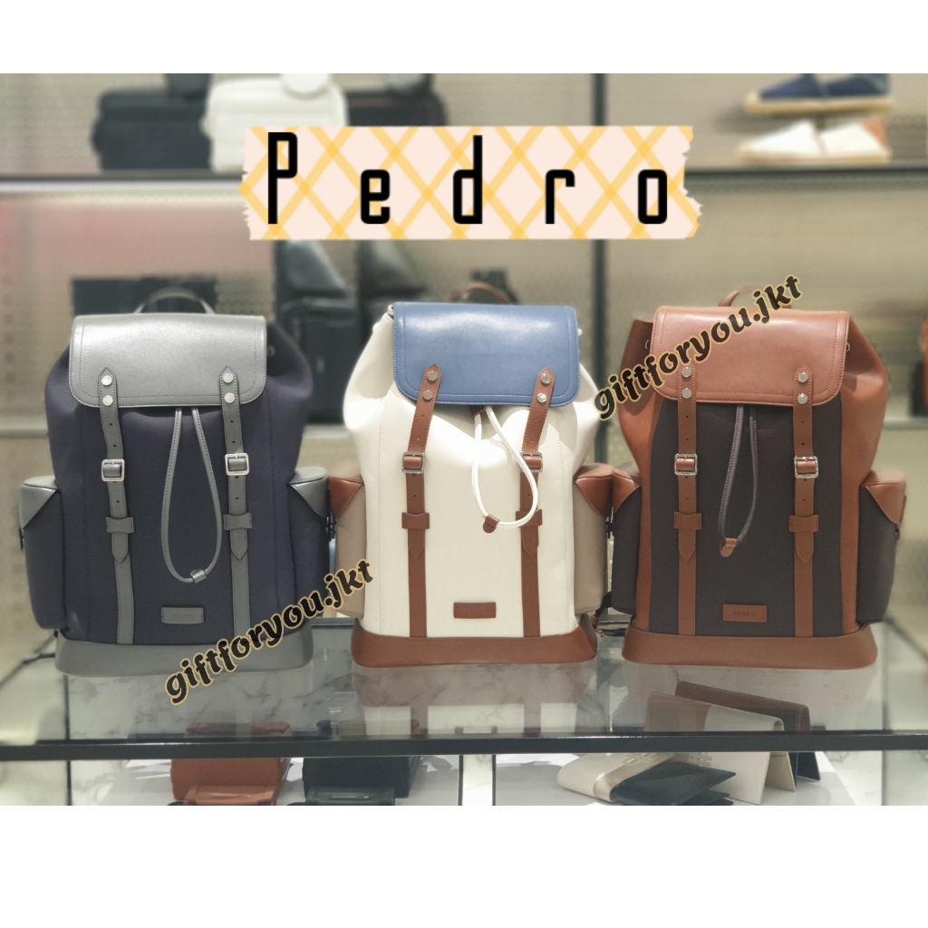 Jual Tas Ransel Pedro Classic Backpack Pria Original Man Backpack Bag ...