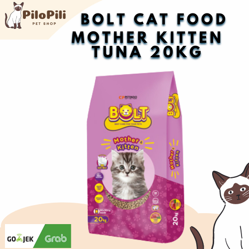 Jual Bolt Mother Kitten Tuna Cat Food 20 KG | Shopee Indonesia