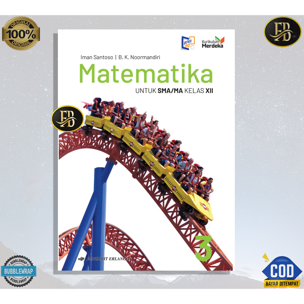 Jual [Penerbit Erlangga] Matematika kelas 12 Kurikulum merdeka | Shopee Indonesia