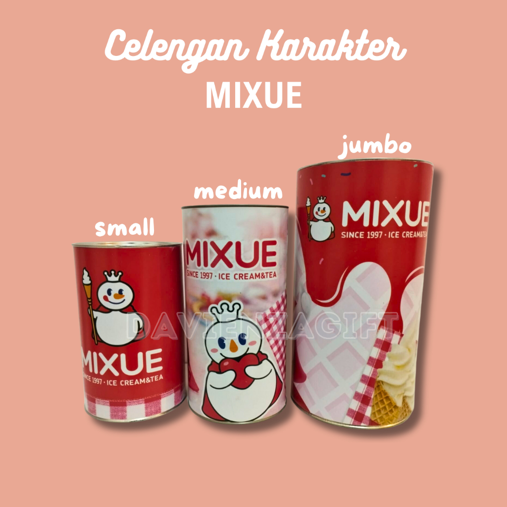 Jual Celengan Target Karakter MIXUE Ukuran Jumbo 20x10cm | Shopee Indonesia