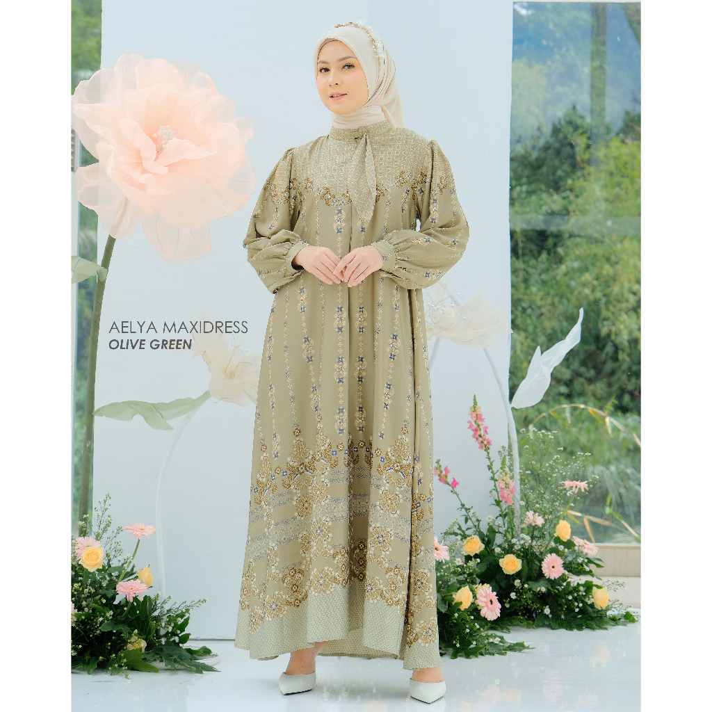 Jual Mayoutfit Elysian Set Series Olive Green | Sarimbit Lebaran Baju ...