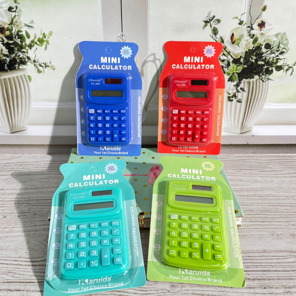 Jual Kalkulator Mini Karuida KC-888 / Mini Calculator ready 4 Warna ...