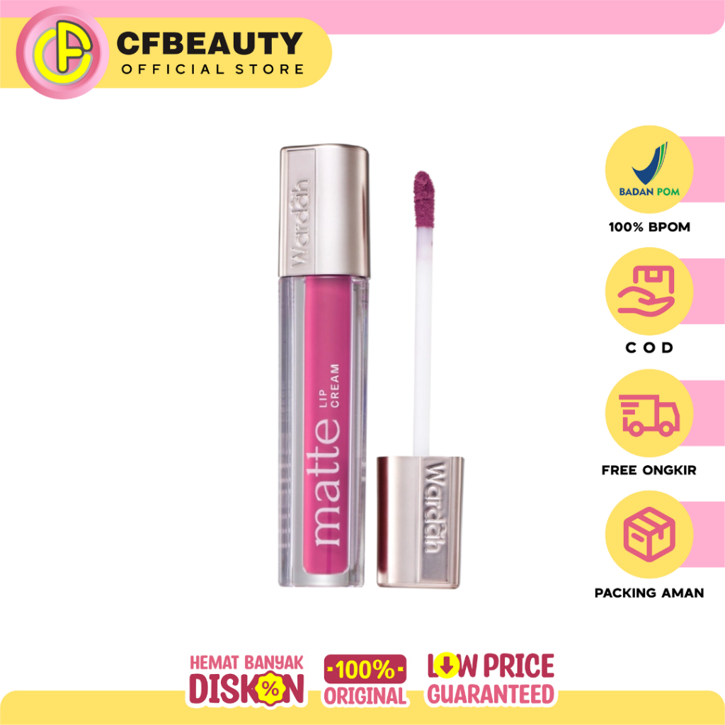 Jual WARDAH EXCLUSIVE MATTE LIP CREAM (New packaging) | Shopee Indonesia