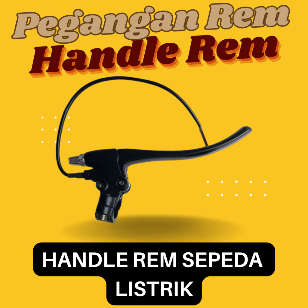 Jual Handle Rem Sepeda listrik Motor listrik asli | Shopee Indonesia