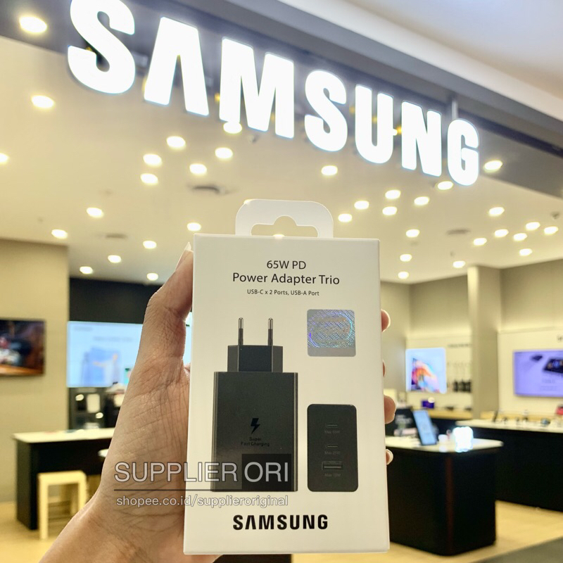 Jual Kepala Charger Adaptor SAMSUNG 65W 25W 15W USB-C PD Super Fast Charging Original | Shopee ...