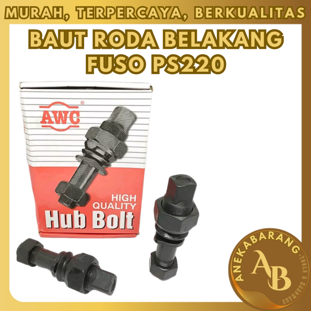 Jual Baut Roda Belakang FUSO PS220 Kiri (L) Kanan (R) HUB BOLT | Shopee ...