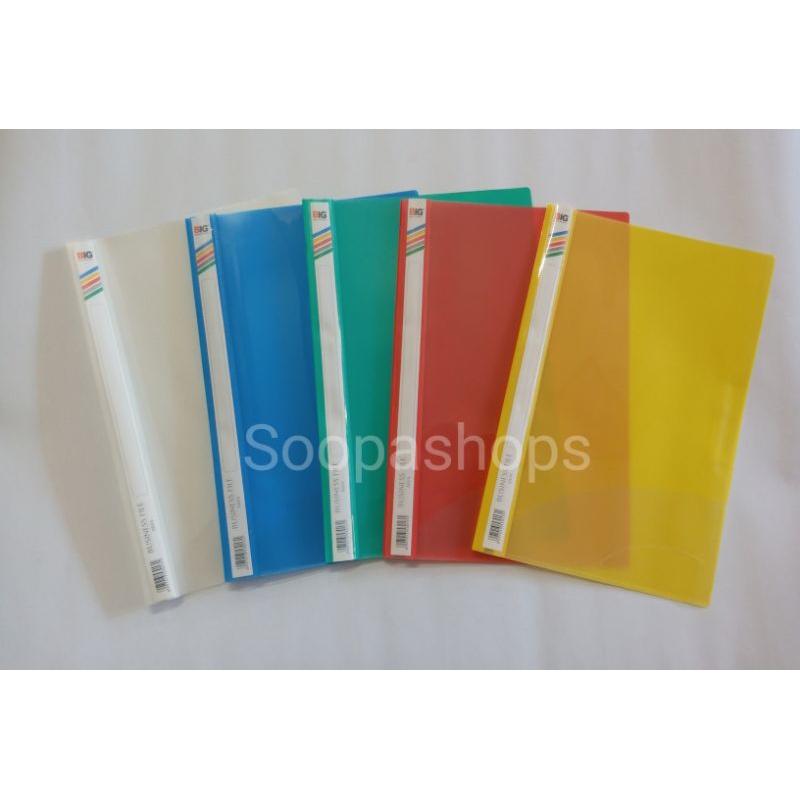 Jual Map Plastik Merk BIG Ukuran F4 Harga Ecer/Pcs | Shopee Indonesia