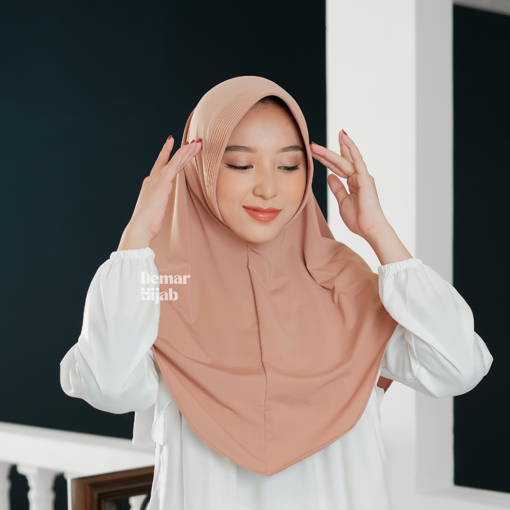 Jual Demar Hijab - Almas (Hijab Pet Instan Jersey Super Premium) | Shopee Indonesia