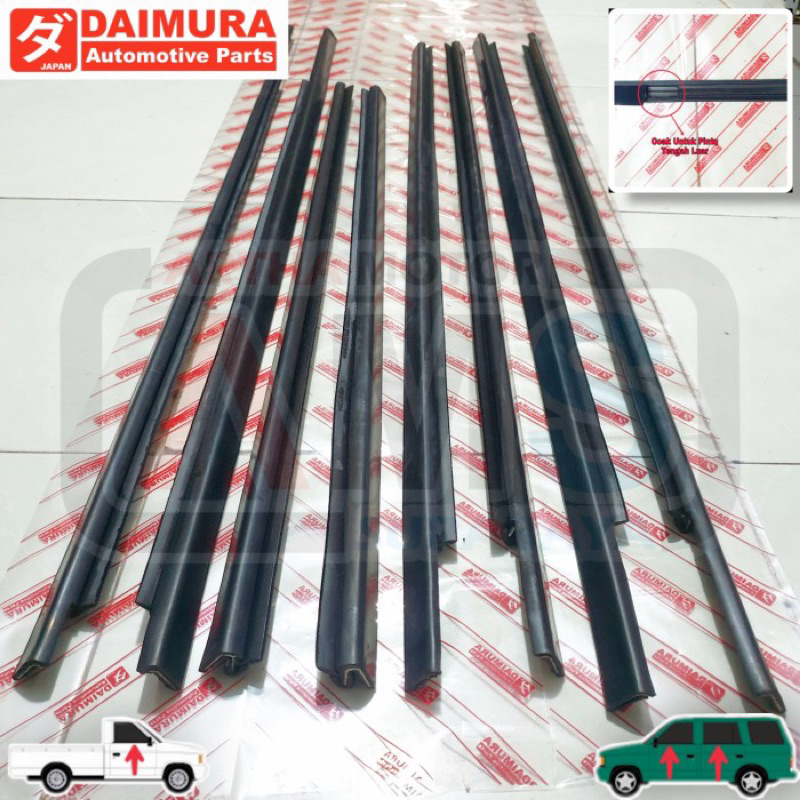 Jual [ECER] Pelipit list lis kaca weather strip Mobil Panther lama ...