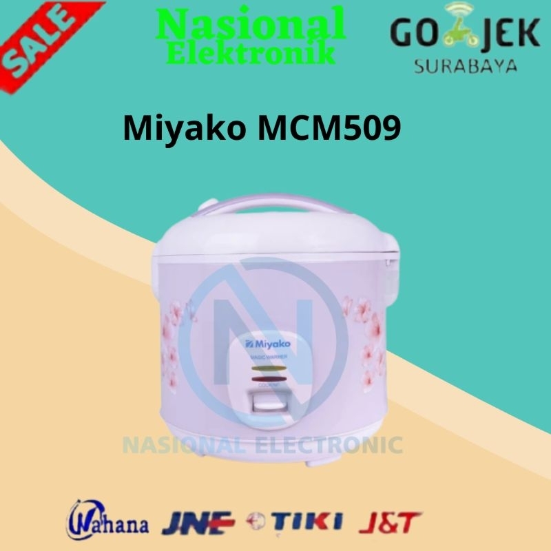 Jual Magic com miyako MCM509/Rice cooker miyako 1.8ltr/Penanak nasi ...