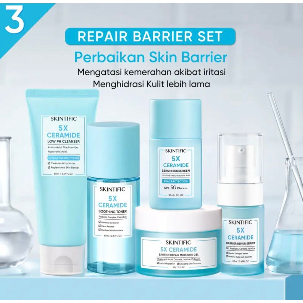 Jual SKINTIFIC - 5X Ceramide Barrier Moisturize Gel Pelembab Wajah /5X ...