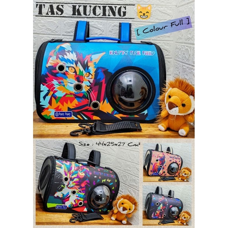 Jual Bay Bay Tas Kucing 3in1 Transparan (model 3in1 Straw Bag) | Shopee ...