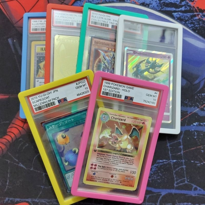 Jual Pelindung Protector PSA Graded Guard Grading Slab Case TCG Kartu Pokemon Yugioh | Shopee ...