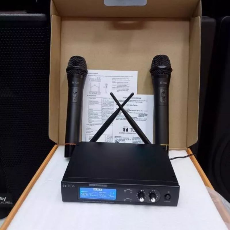Jual Mic Toa wireless microphone Toa WS-100 Original | Shopee Indonesia