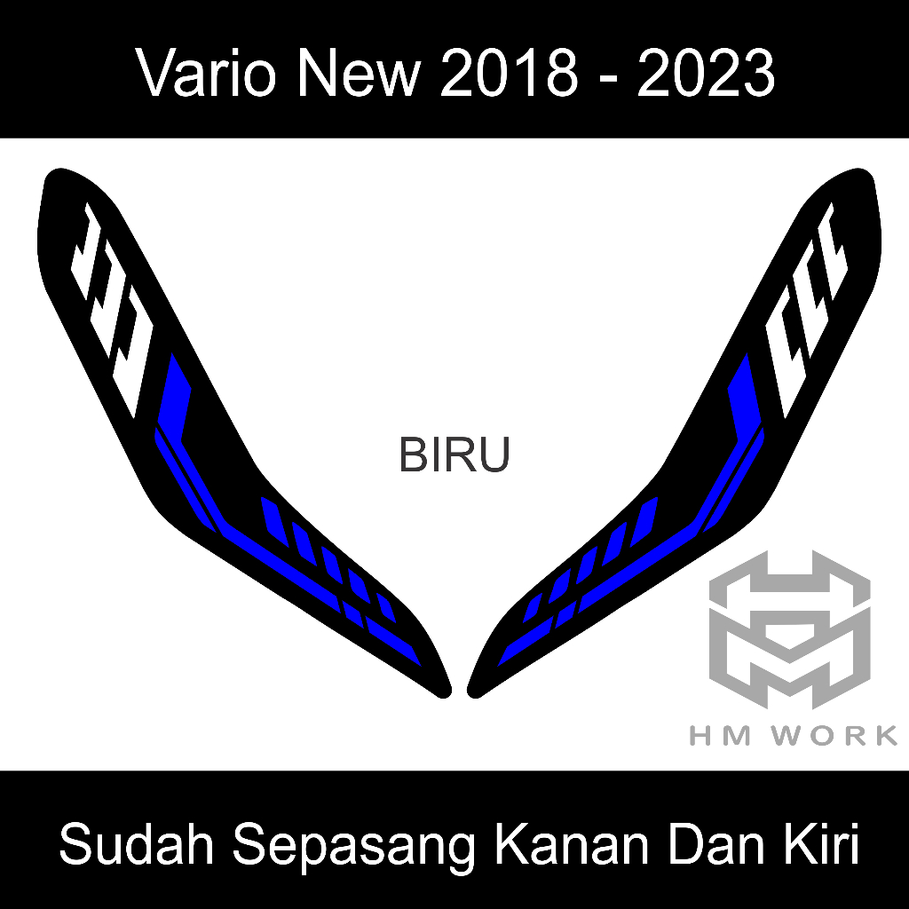 Jual STICKER ALIS VARIO 125/150 NEW DS6 SOLID | Shopee Indonesia