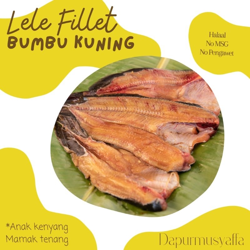 Jual LELE FILLET ORGANIK BEBAS SIG BUMBU KUNING FROZEN BABY FRIENDLY NO ...