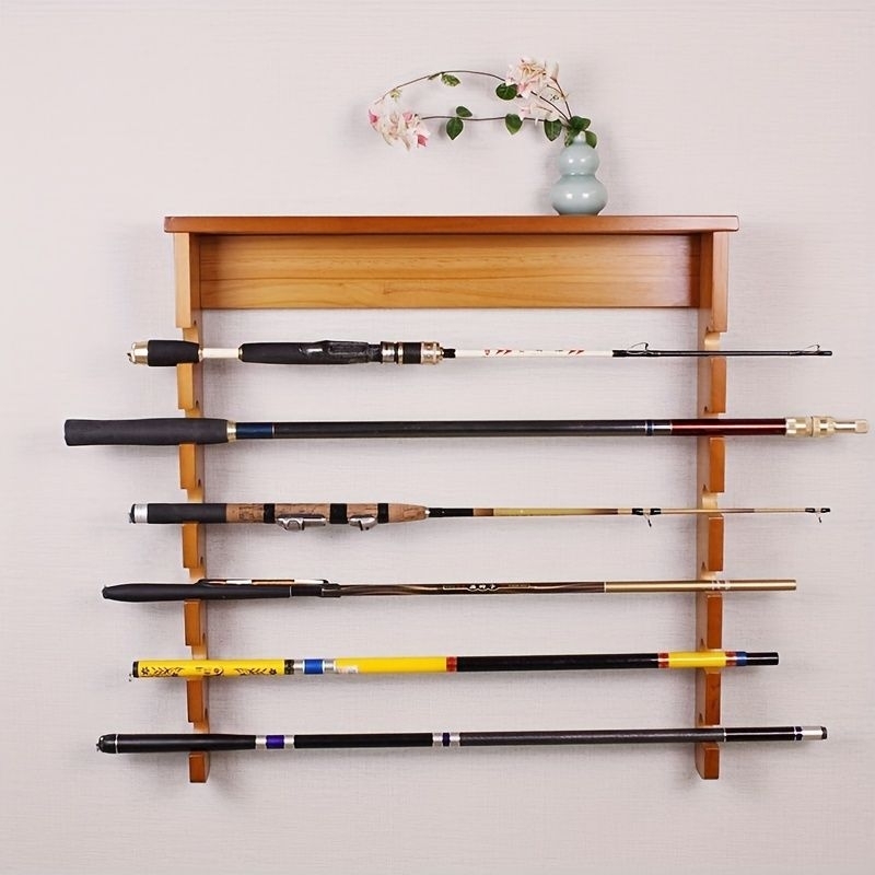 Jual tak gantung tempat joran pancing tempel di dinding | Shopee Indonesia