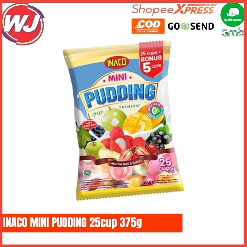 Jual INACO MINI PUDDING PREMIUM 25pcs 375g | Shopee Indonesia