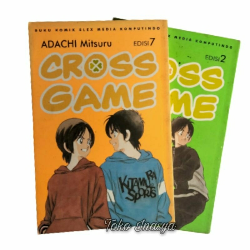 Jual MANGA / KOMIK CROSS GAME (BY ADACHI MITSURU) ORIGINAL | Shopee ...