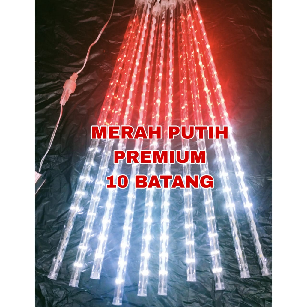 Jual Lampu Led Hujan Meteor RGB / Merah Putih / Warna Warni / Lampu ...