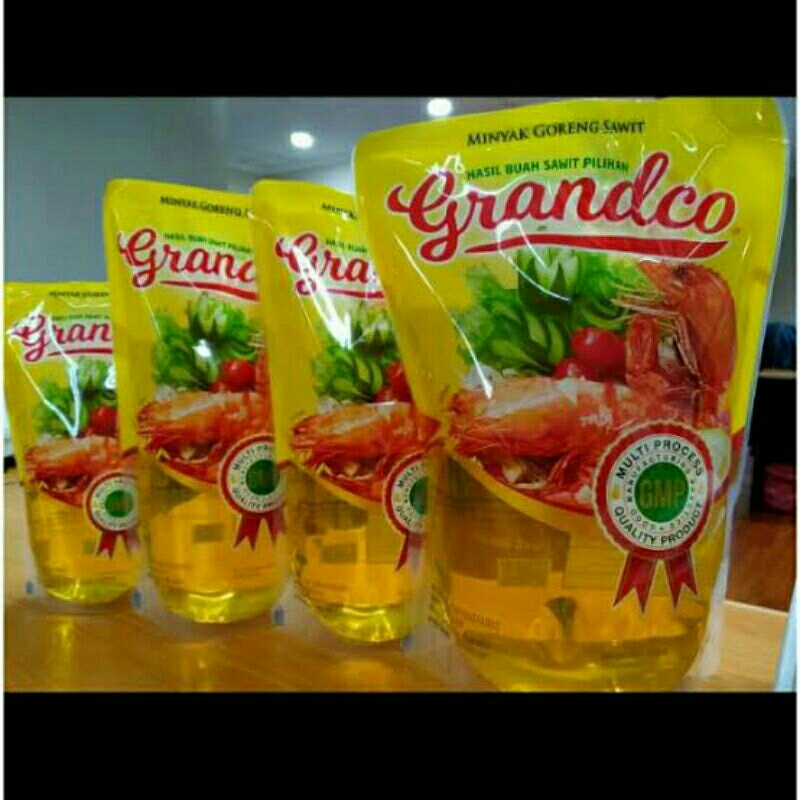 Jual minyak goreng grandco pouch 2 liter | Shopee Indonesia