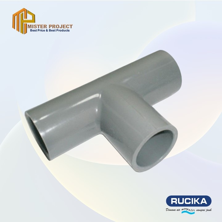 Jual Tee Rucika AW 1 1/4" / T AW 1 1/4" / Sambungan Pipa PVC Rucika AW ...