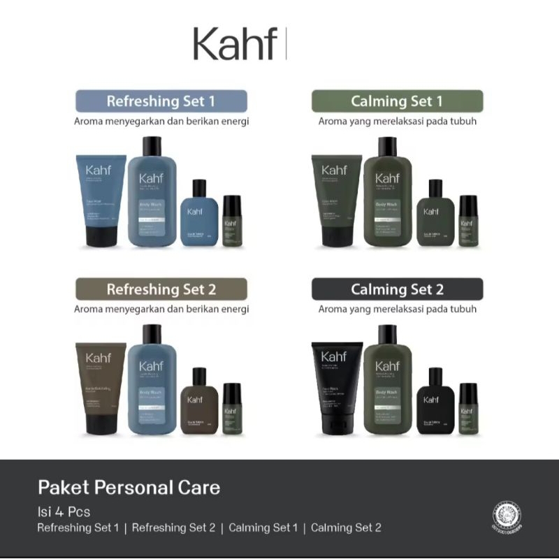 Jual (4 Pcs) Kahf Reverend Oud -True brotherhood -Humbling forest ...