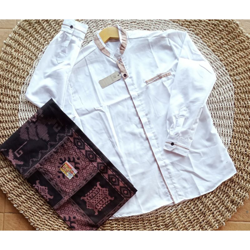 Jual Koko Dewasa Polos // Set lengkap Koko Sarung//Koko Toyobo fd ...