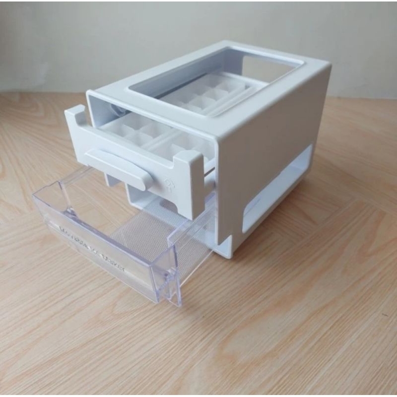Jual ice maker kulkas kotak es batu model putar single / pembuat es ...