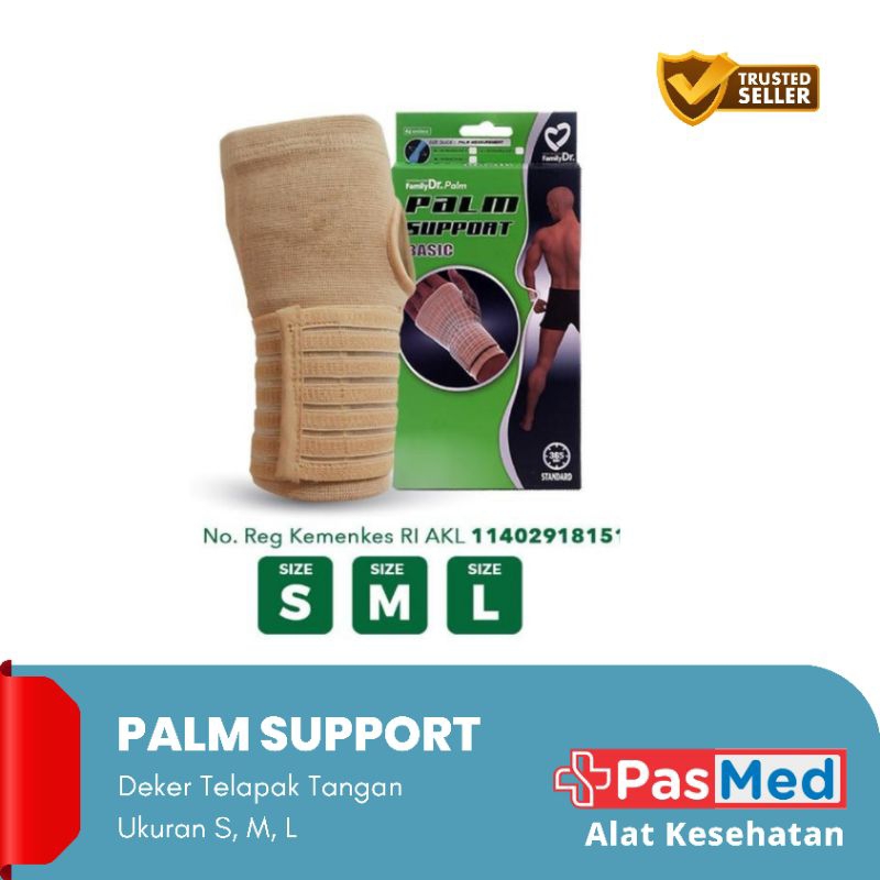 Jual Palm Support Pelindung/Deker Telapak Tangan Pergelangan Tangan FamilyDr Body Support Basic ...