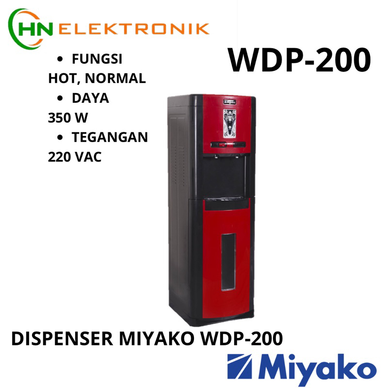 Jual Dispenser Miyako WDP 200 GALON BAWAH | Shopee Indonesia