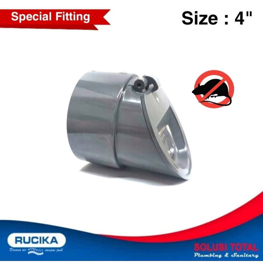 Jual Back Flow Valve 4 Inch Fitting Katup Sistem Aliran Satu Arah 4 ...