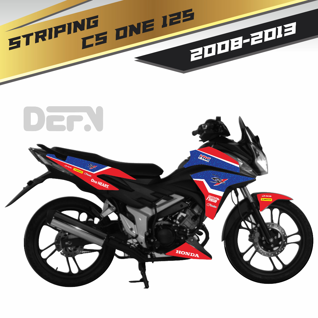 Jual Stiker striping Decal Honda cs1 / cs one 125 2008-2013 ...