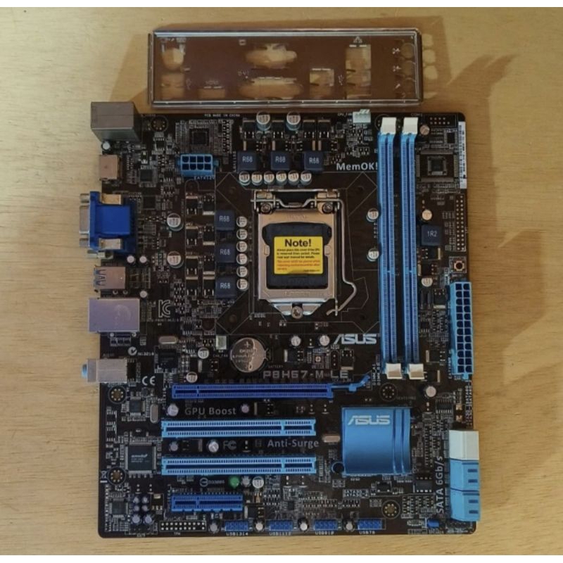 Jual MOBO/MOTHERBOAD ASUS H67 USB 3.0 LGA 1155 / SUPORT GEN 2 GEN 3 ...