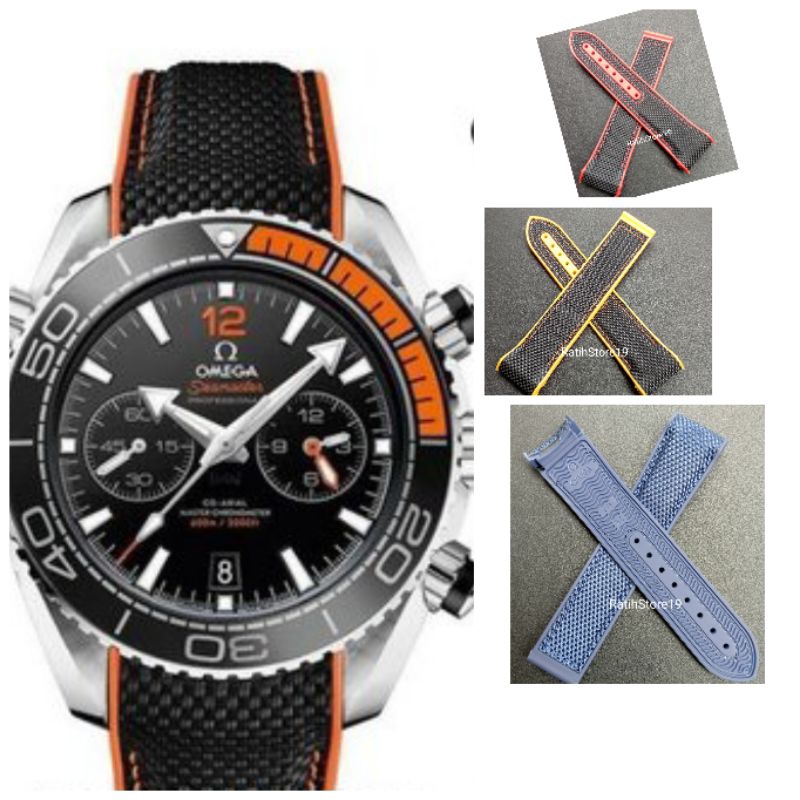 Jual Strap Omega SeaMaster Strap Nylon Kanvas Omega 20mm 22mm | Shopee ...