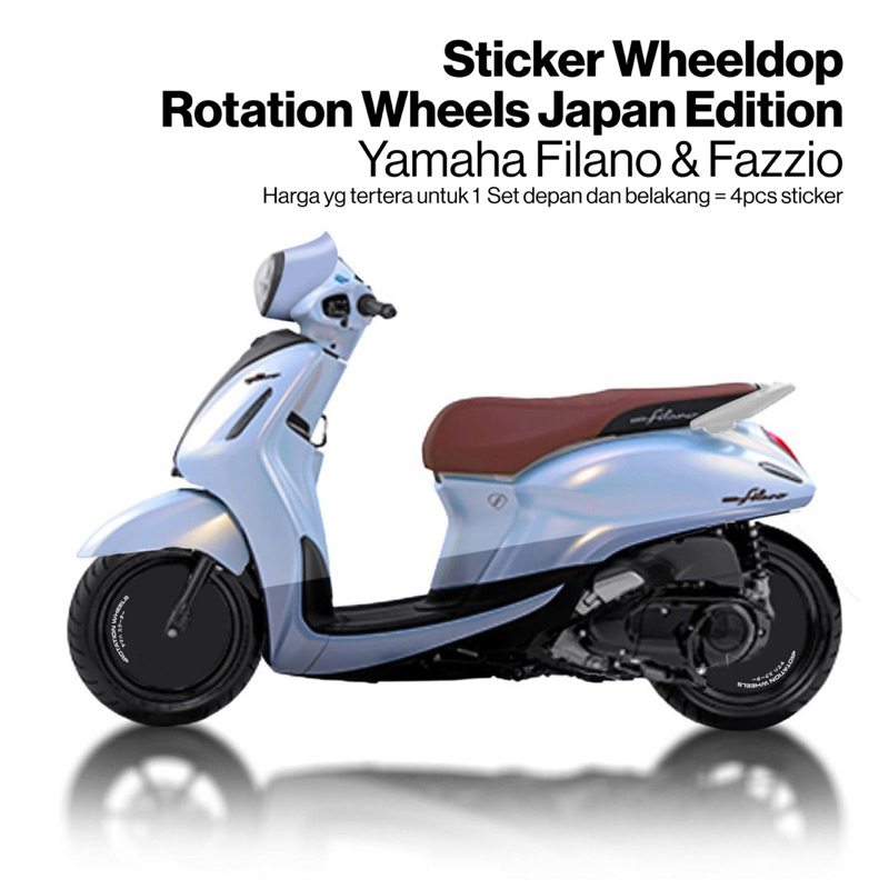 Jual Stiker Cutting Wheeldop Japan Edition Rotation Wheels Yamaha ...