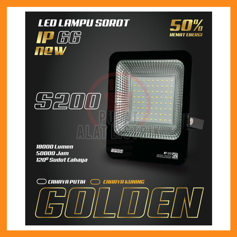 Jual LAMPU SOROT LAMPU TEMBAK 200W 200WATT 200 WATT 200 W CAHAYA PUTIH / KUNING WARM WHITE KAP ...