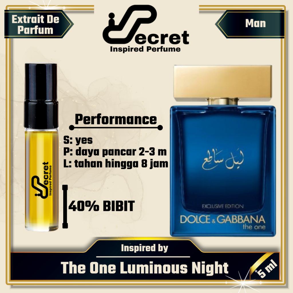 Jual Secret Inspired Perfume by THE ONE LUMINOUS NIGHT | Extrait De ...