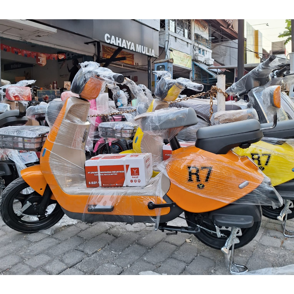 Jual Uwinfly R7S Sepeda listrik Accu 500 Watt | Shopee Indonesia