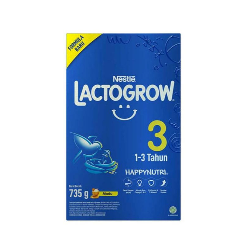 Jual Lactogrow 3 Madu 735gr | Shopee Indonesia