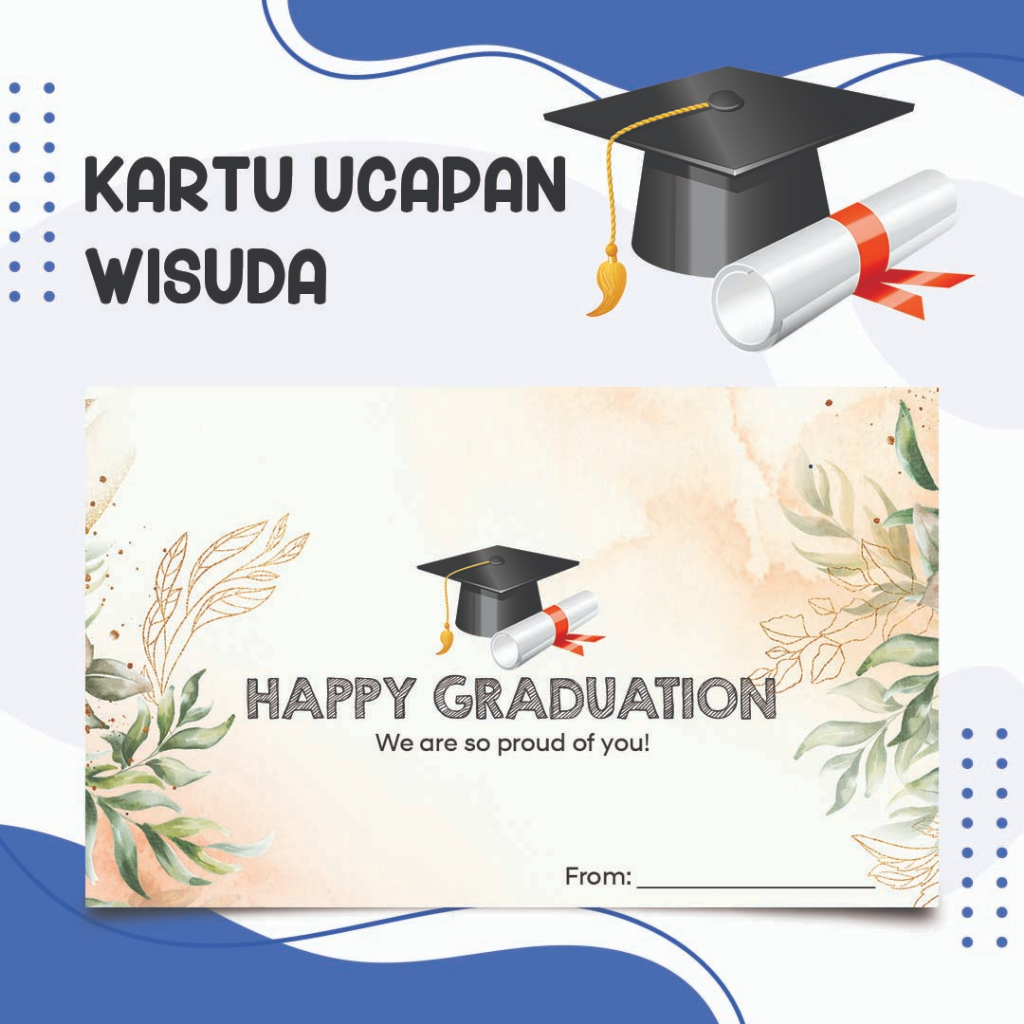 Jual KARTU UCAPAN GRADUATION | Shopee Indonesia