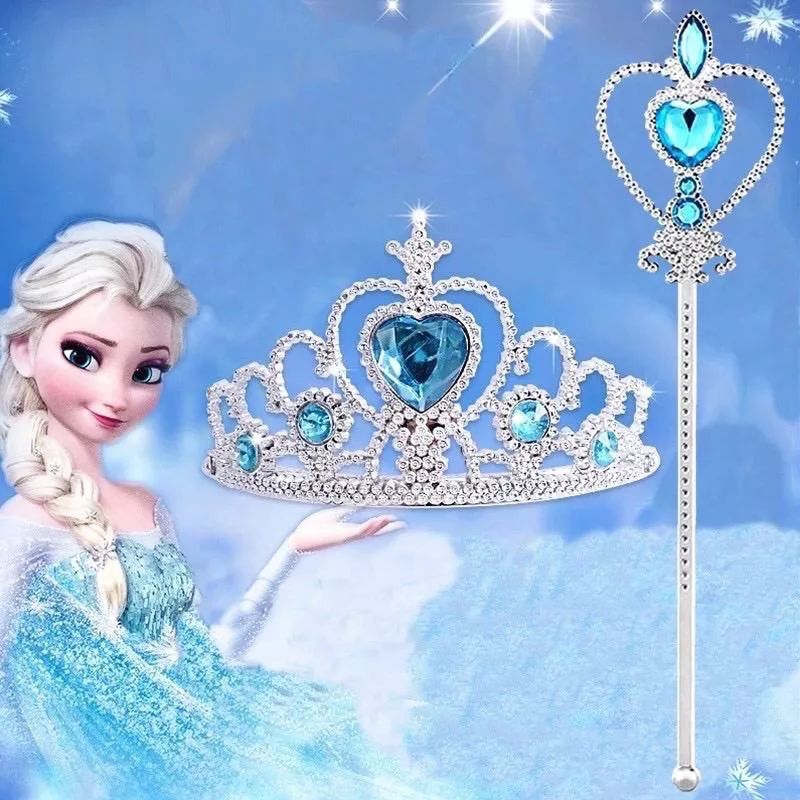 Jual RAMBUT FROZEN ELSA ANNA 3 IN 1 (BANDO MAHKOTA+ RAMBUT+TONGKAT ...