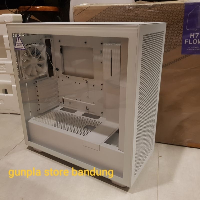 Jual Case Casing PC NZXT H7 H 7 Flow white likenew better than H510 H5 ...