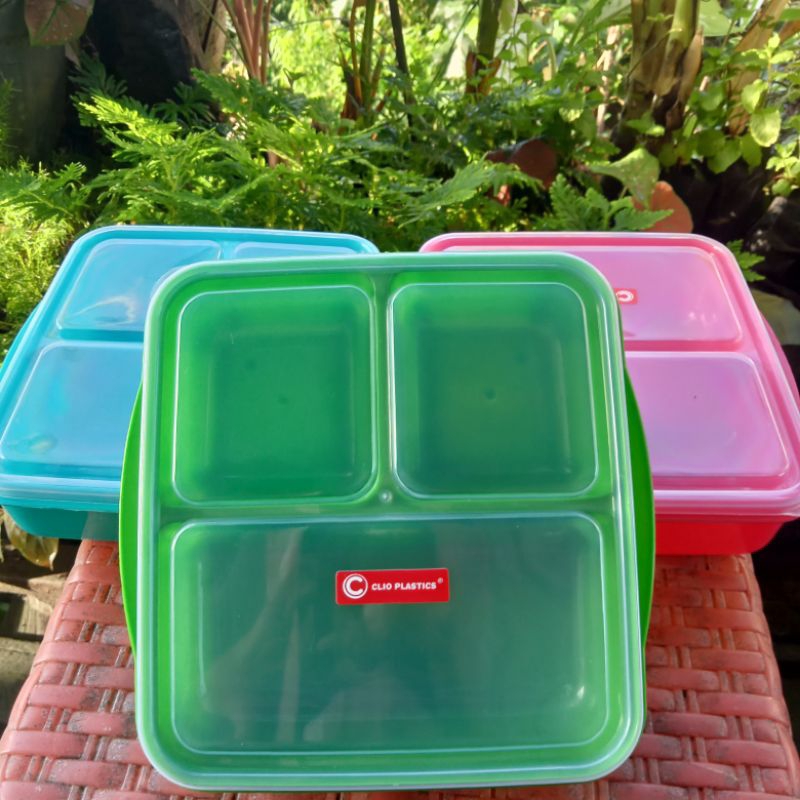 Jual FIJAY354 Lunch Box Nara Clio Kotak Makan Bekal Ompreng Makan Ready Samarinda | Shopee Indonesia