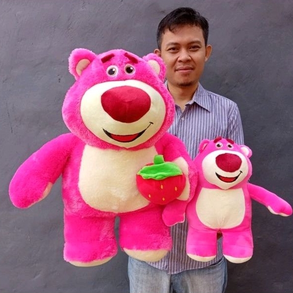 Jual Boneka Lotso/Guling Lotso Boneka Bear Lot so Jumbo | Shopee Indonesia