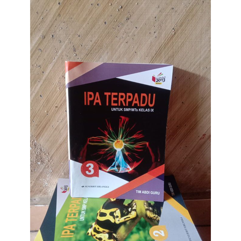 Jual IPA Terpadu 3 untuk SMP kelas 9 edisi revisi tim Abdi guru ...