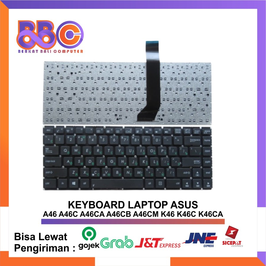 Jual Keyboard Laptop ASUS A46 A46C A46CA A46CB A46CM K46 K46C K46CA ...